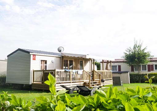 Camping Litteau (14490) 4 étoiles|Vente Mobil Home Domaine de Litteau